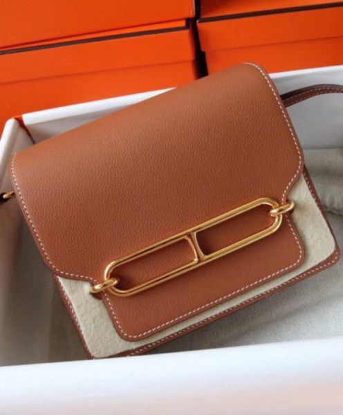 Hermes Roulis Mini Bag Coffee - My shop